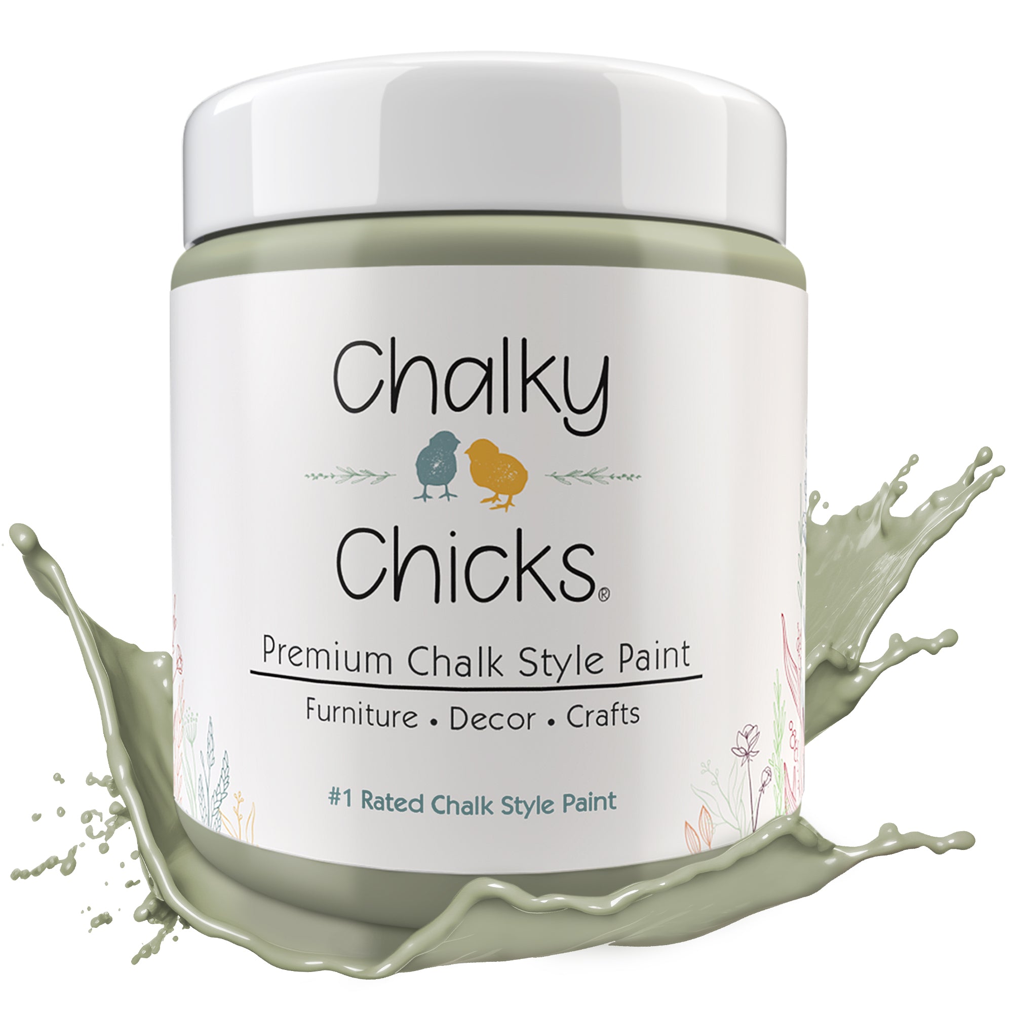Mountain Green - Premium Chalk Style Paint