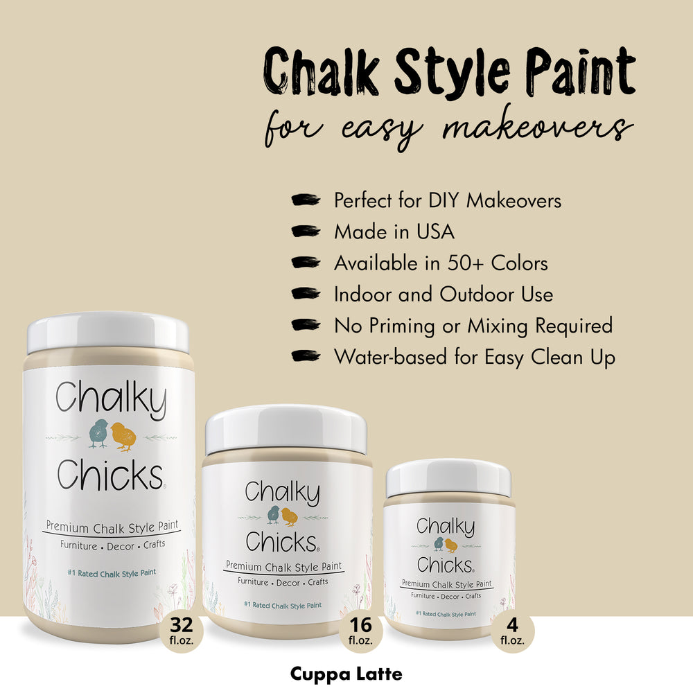 Cuppa Latte - Premium Chalk Style Paint